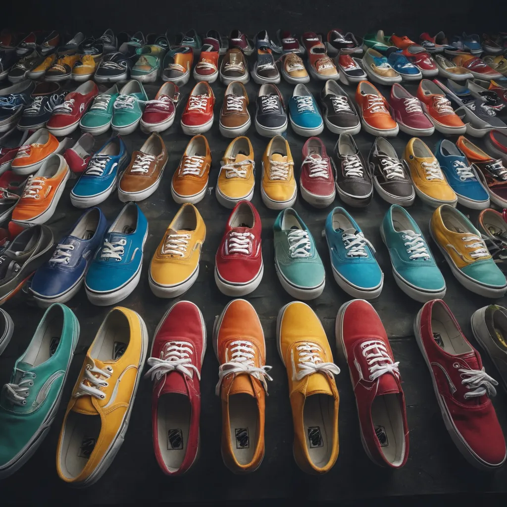 The Influence of Primary Colored Vans on Skate Culture