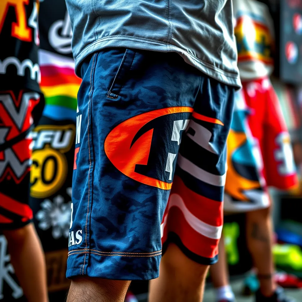 The Impact of Multicolor Shorts in Skateboarding Culture
