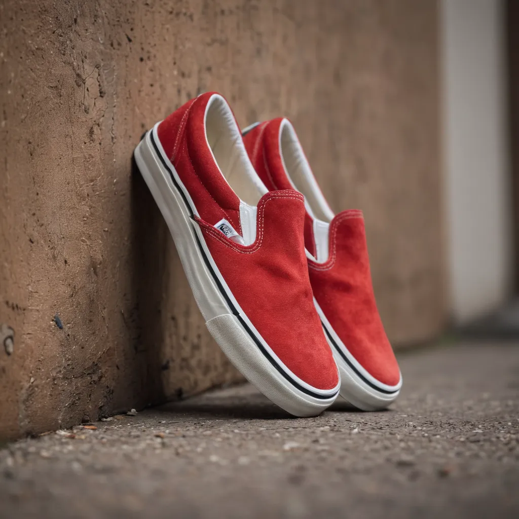 Red Suede Vans Slip-Ons: A Deep Dive into Skate Culture