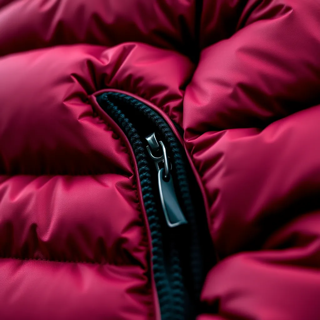 The Maroon Puffer Jacket: Fashion Meets Function